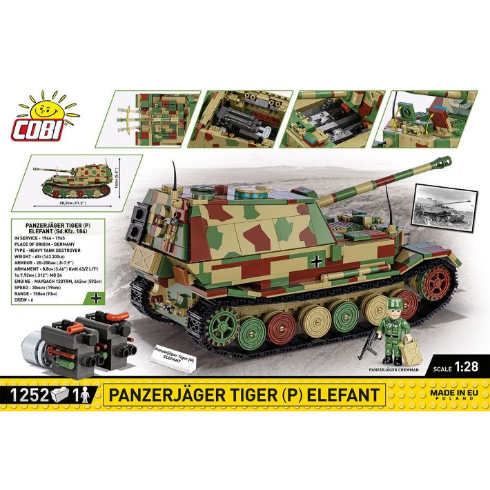 Panzerjäger Tiger (P) Elefant / Czołgi i pojazdy / Militaria w sklepie ...