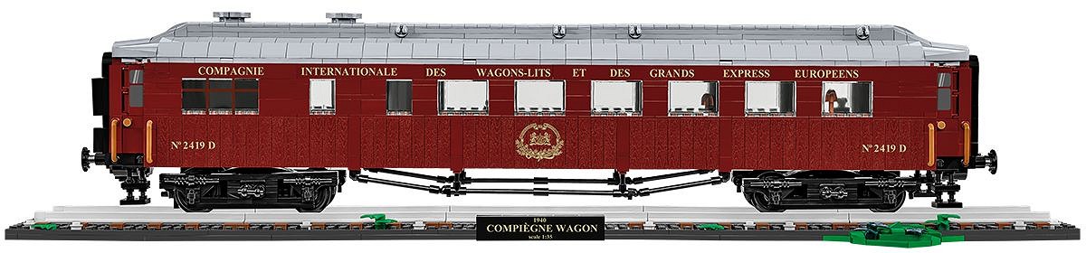 Compiègne Wagon (22 June 1940 (COBI-6289) \ Tanks and vehicles \ cobi.pl